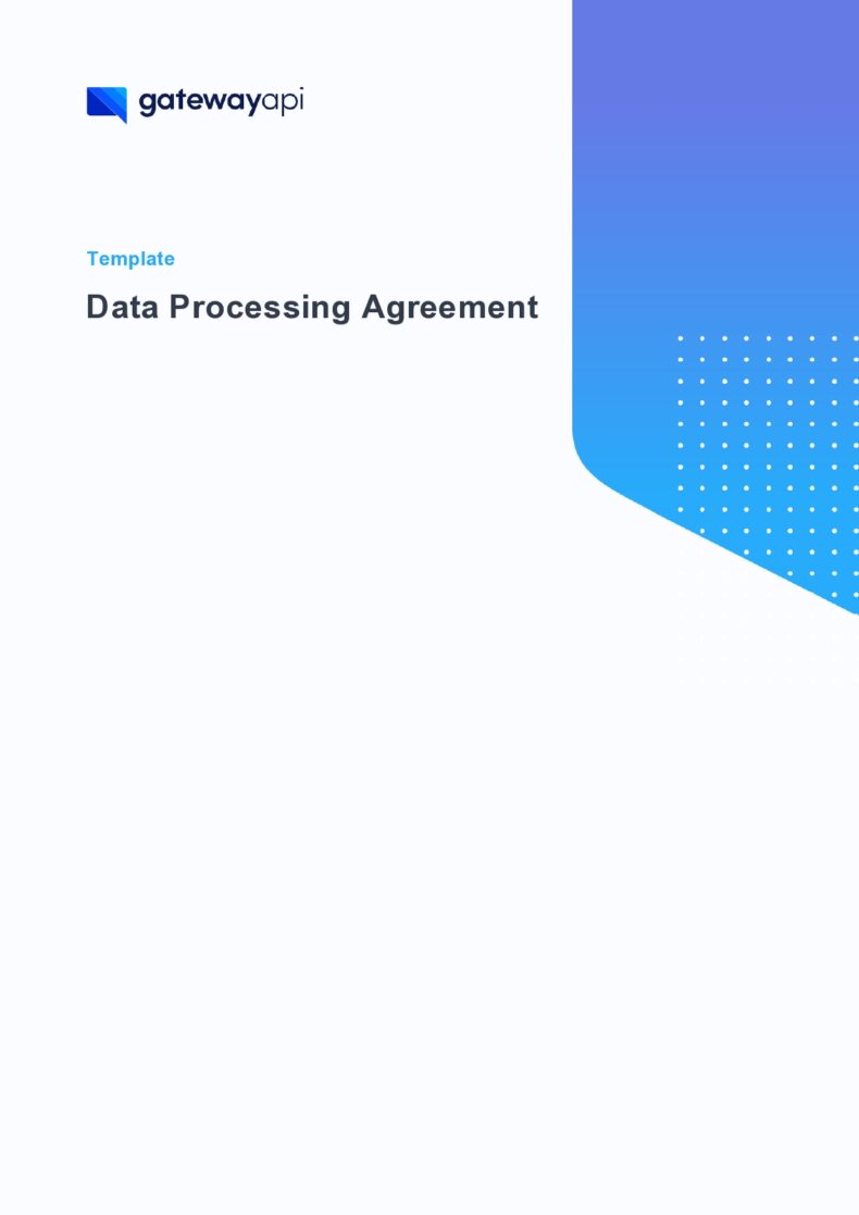 40 Simple DPA Agreements & Contracts ᐅ TemplateLab
