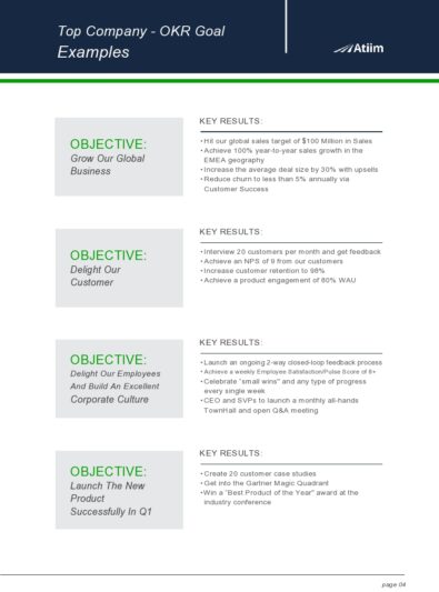 39 Useful OKR Templates (Word, Excel, PowerPoint)