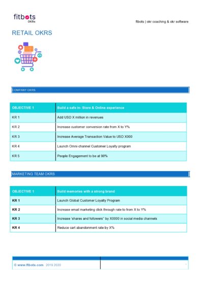 39 Useful OKR Templates (Word, Excel, PowerPoint)