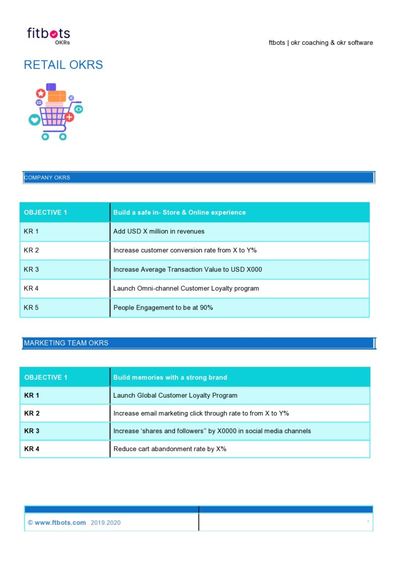 39 Useful OKR Templates (Word, Excel, PowerPoint)