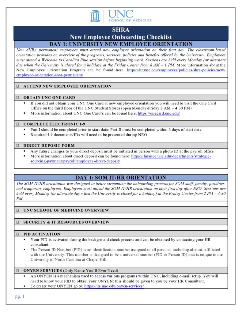38 Best Onboarding Checklist Templates [Word, Excel]