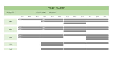 47 FREE Project Roadmap Templates [Excel, PPT, Word]