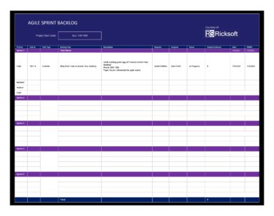36 Great Sprint Planning Templates (Free Download)
