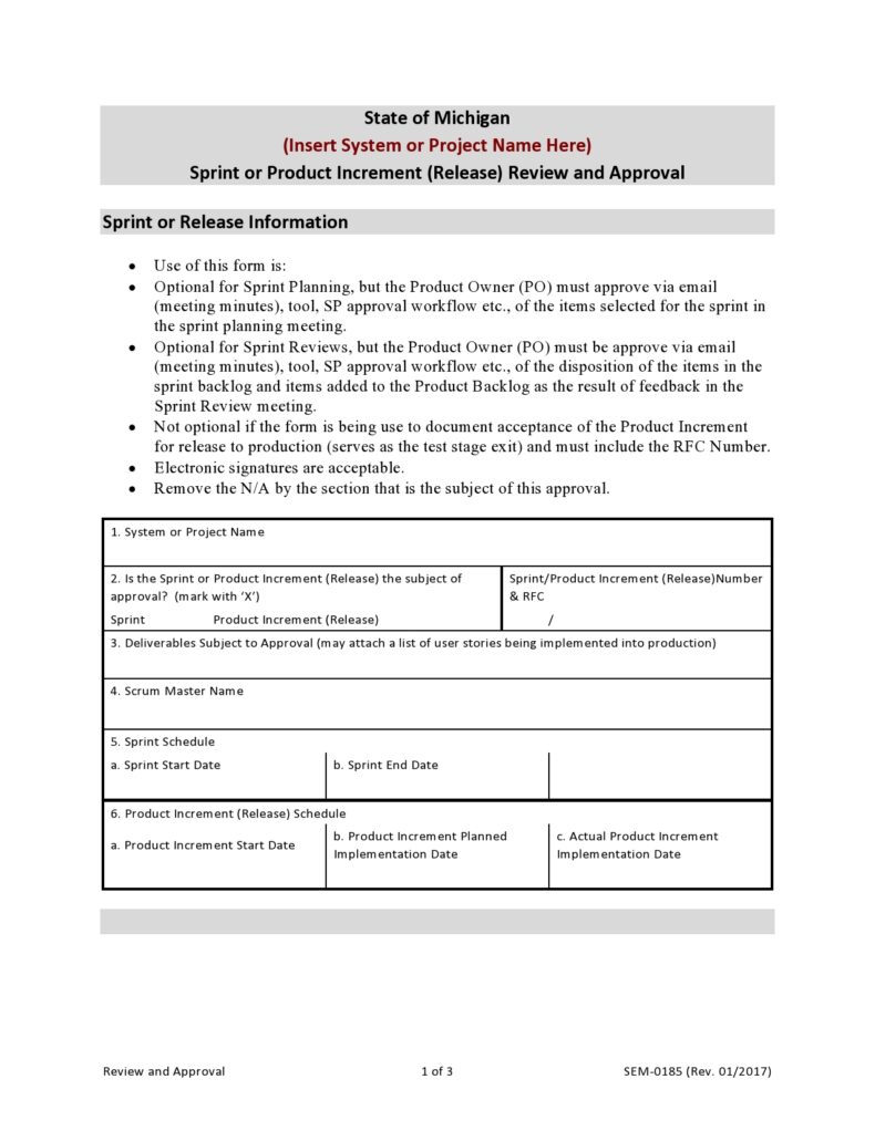 36 Great Sprint Planning Templates (Free Download)
