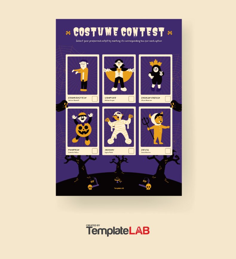 47 Free Voting Ballot Templates [Word, PDF] ᐅ TemplateLab