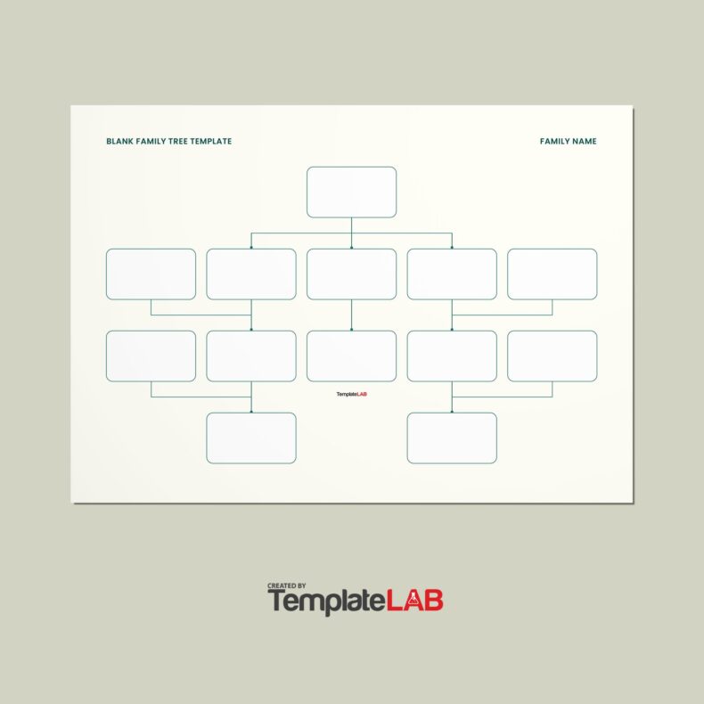 41 Free Family Tree Templates (Word, Excel, PDF, PowerPoint)