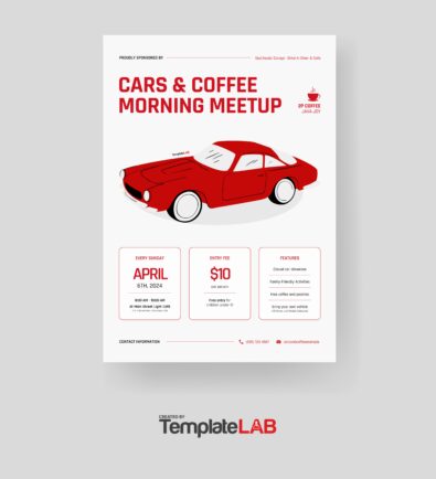 47 Free Car Show Flyer Templates & Designs ᐅ TemplateLab