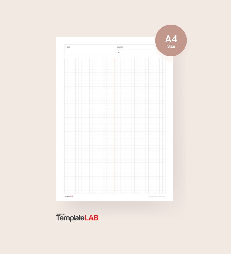 24 Free Printable Graph Paper Templates (Word, PDF)