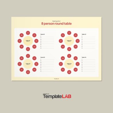 19 Great Seating Chart Templates (Wedding, Classroom + more)