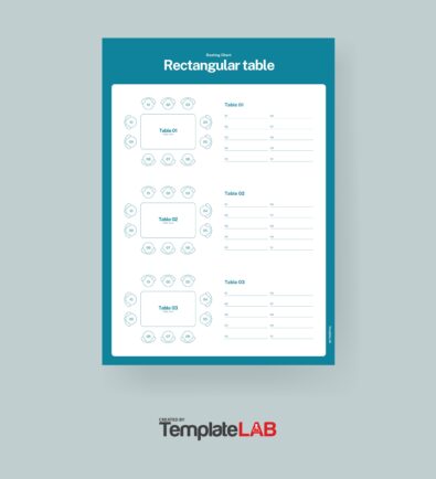 19 Great Seating Chart Templates (Wedding, Classroom + more)