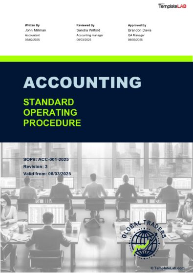 48 Best Standard Operating Procedure (SOP) Templates