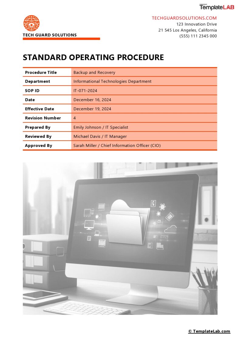 48 Best Standard Operating Procedure (SOP) Templates