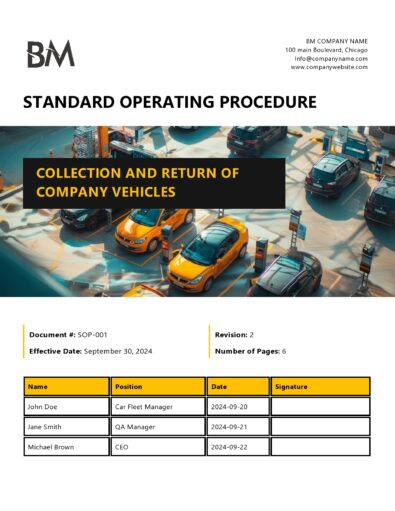 48 Best Standard Operating Procedure (SOP) Templates