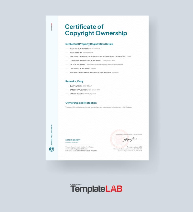 18 Certificate of Ownership Templates [Word, PDF, PPTX] ᐅ TemplateLab