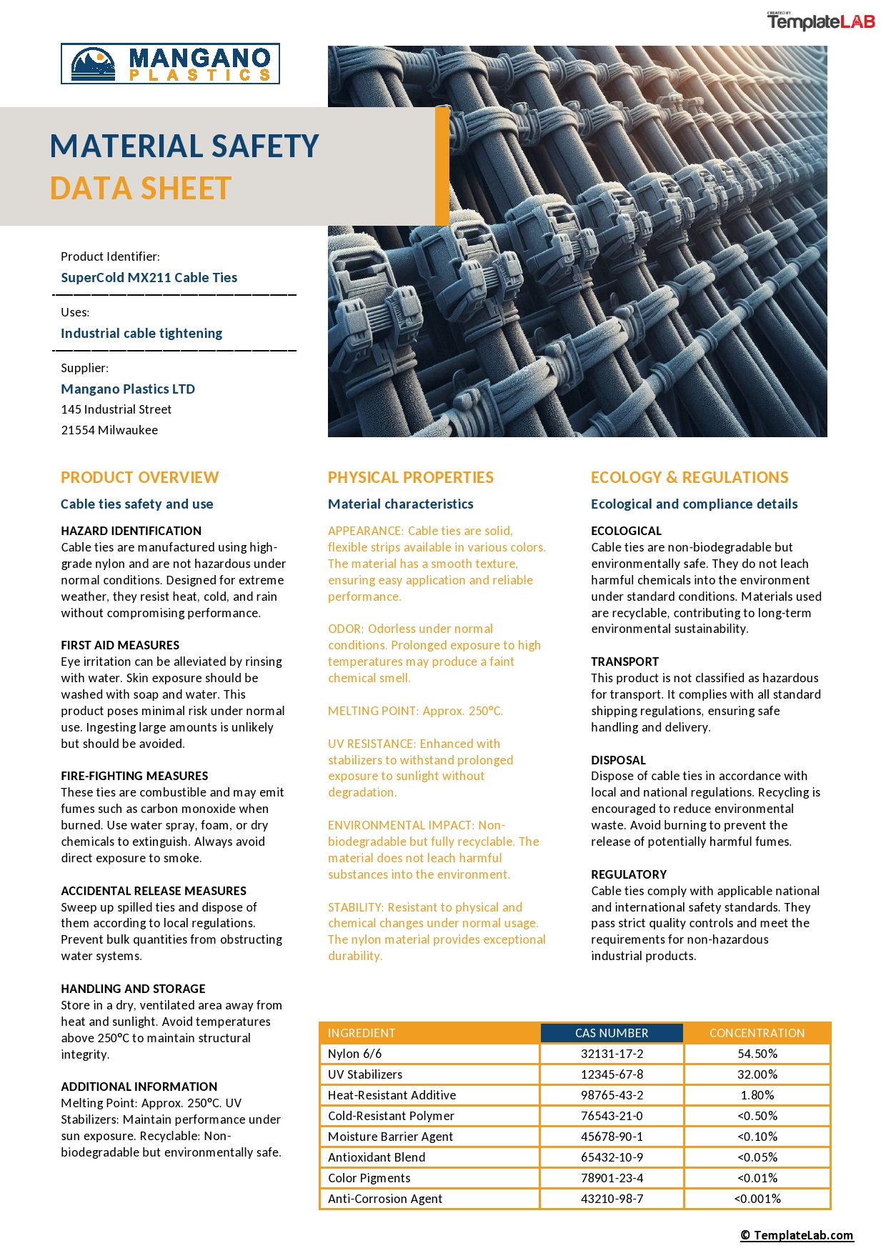 19 Useful Spec Sheet Templates (Construction, Product, Design...)