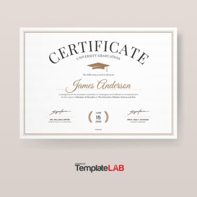 18 Free Graduation Certificate Templates [Printable] ᐅ TemplateLab