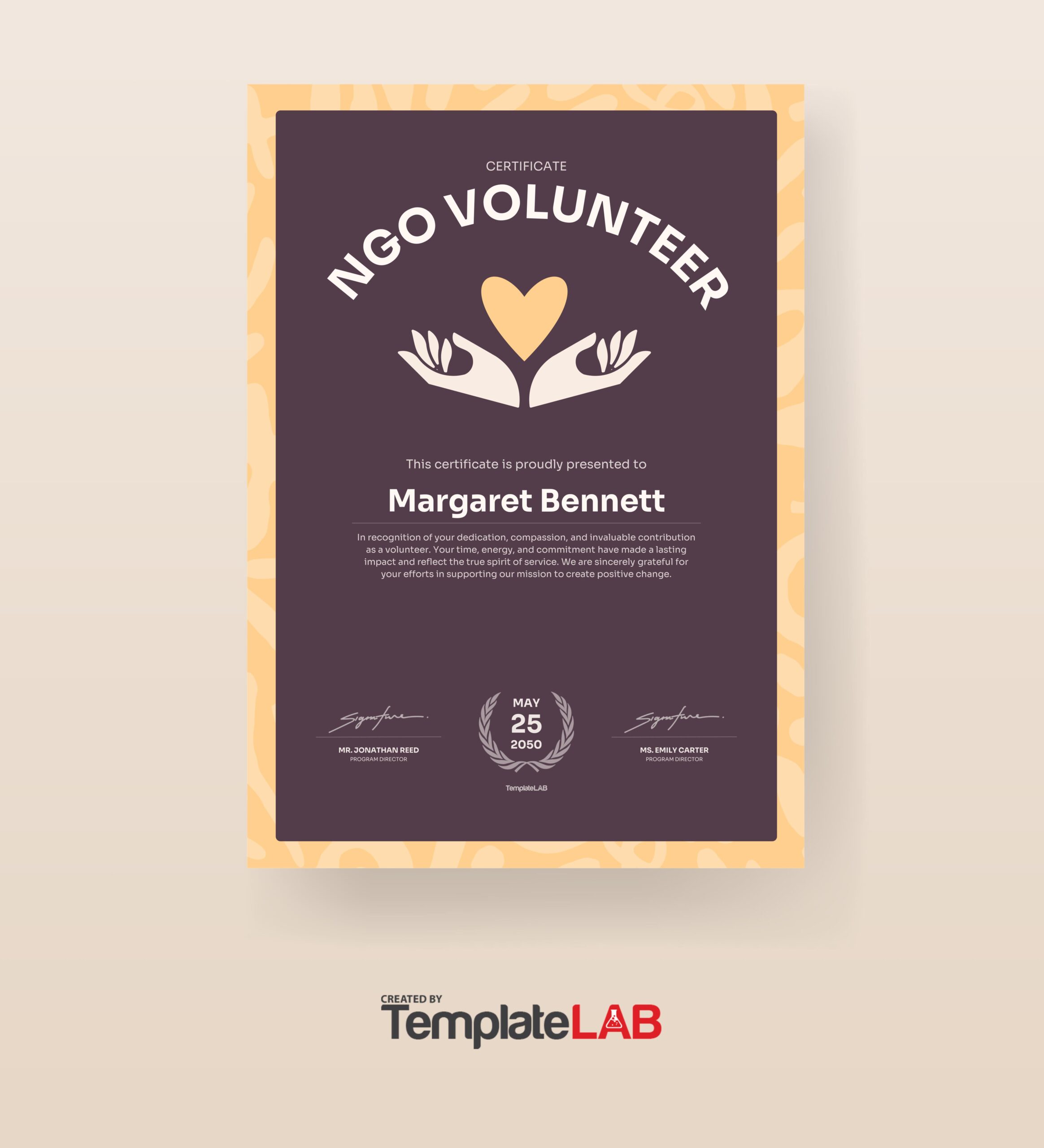 18 Free Volunteer Certificate Templates [Word, PDF, PPTX]
