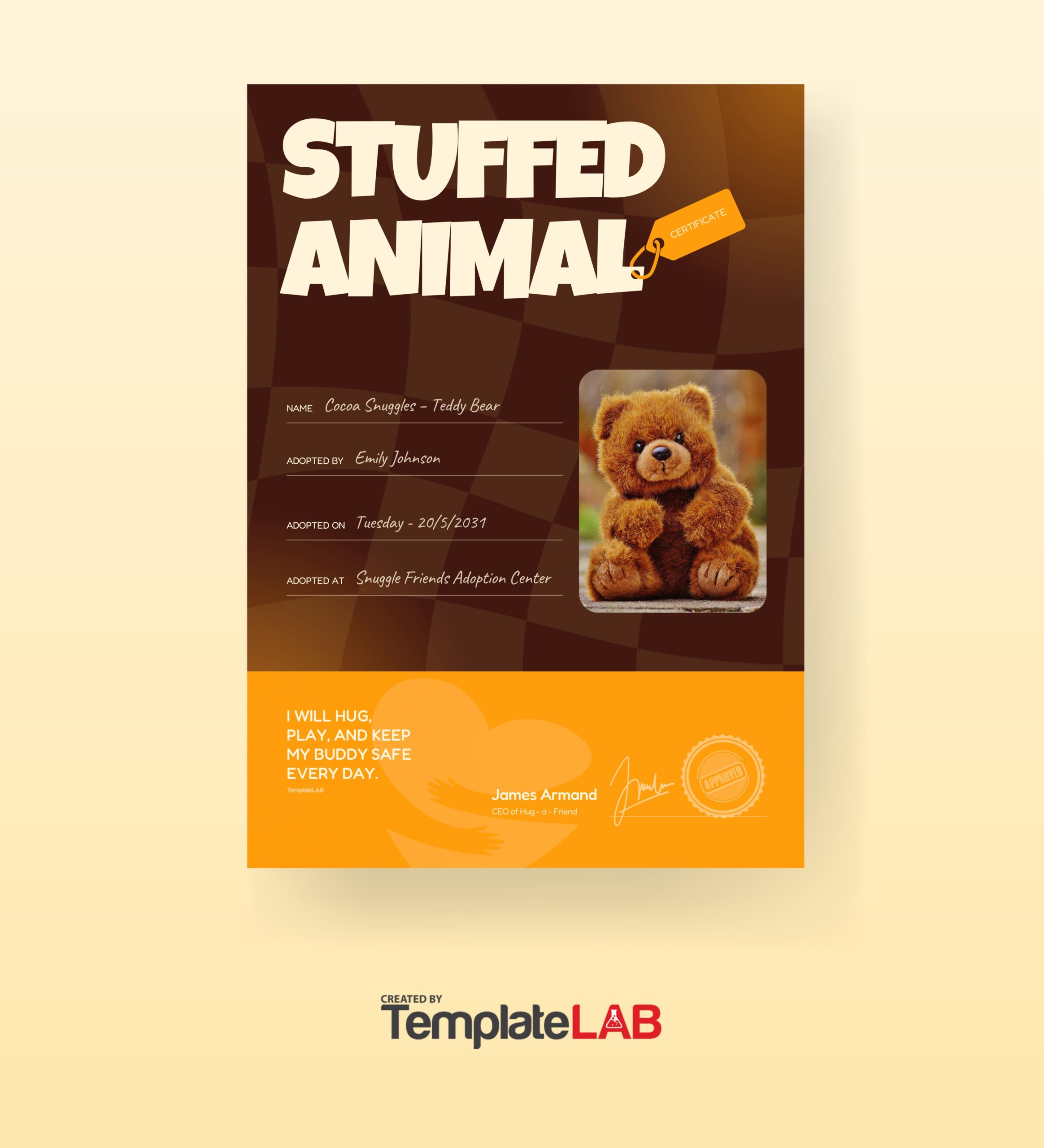 18 Printable Adoption Certificate Templates (FREE) ᐅ TemplateLab