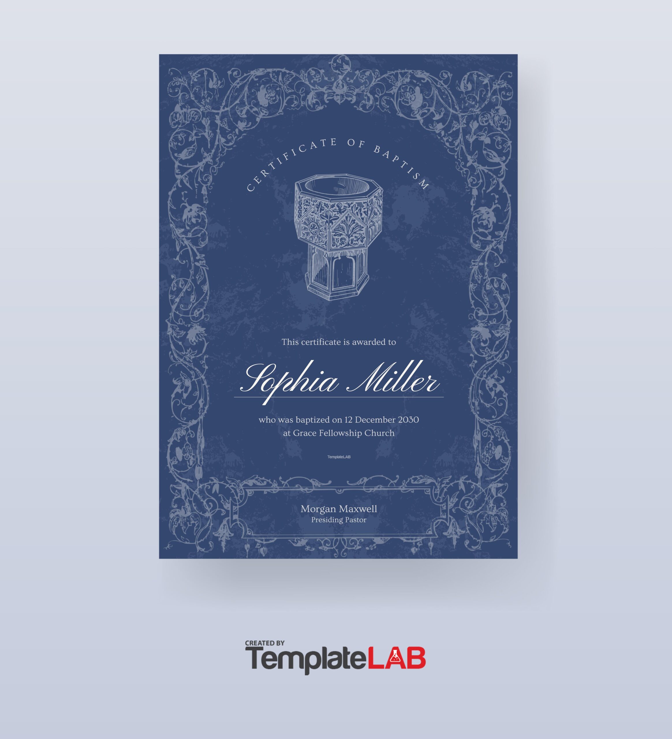 18 Fillable Baptism Certificate Templates [Word, PDF, PPT]