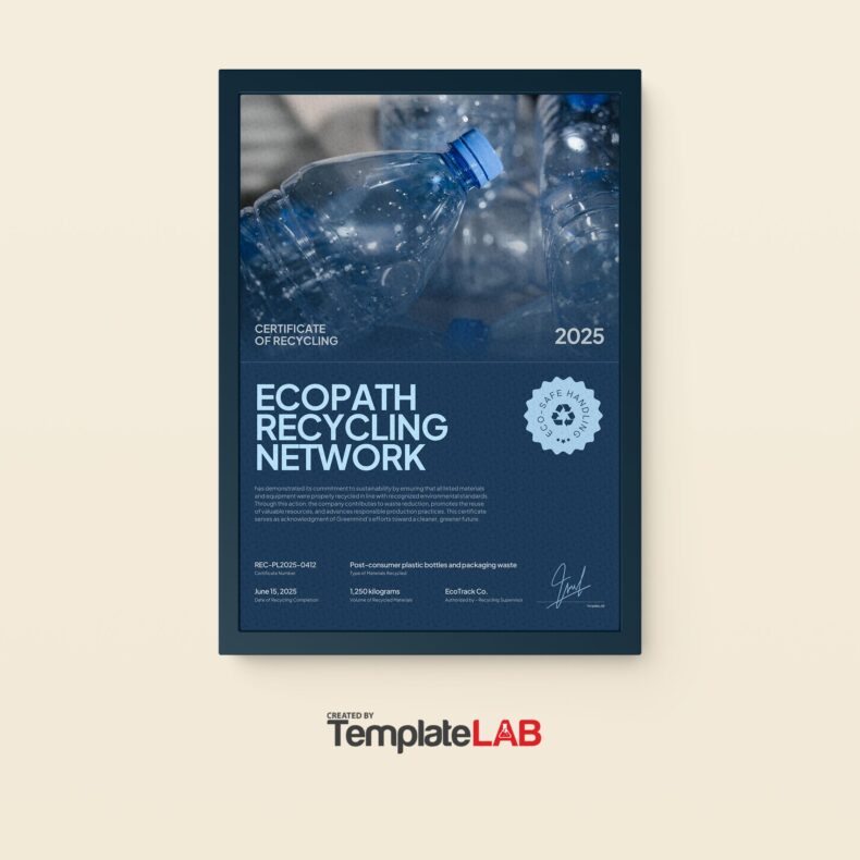 18 Certificate of Destruction Templates (Word, PDF, PPTX) ᐅ TemplateLab