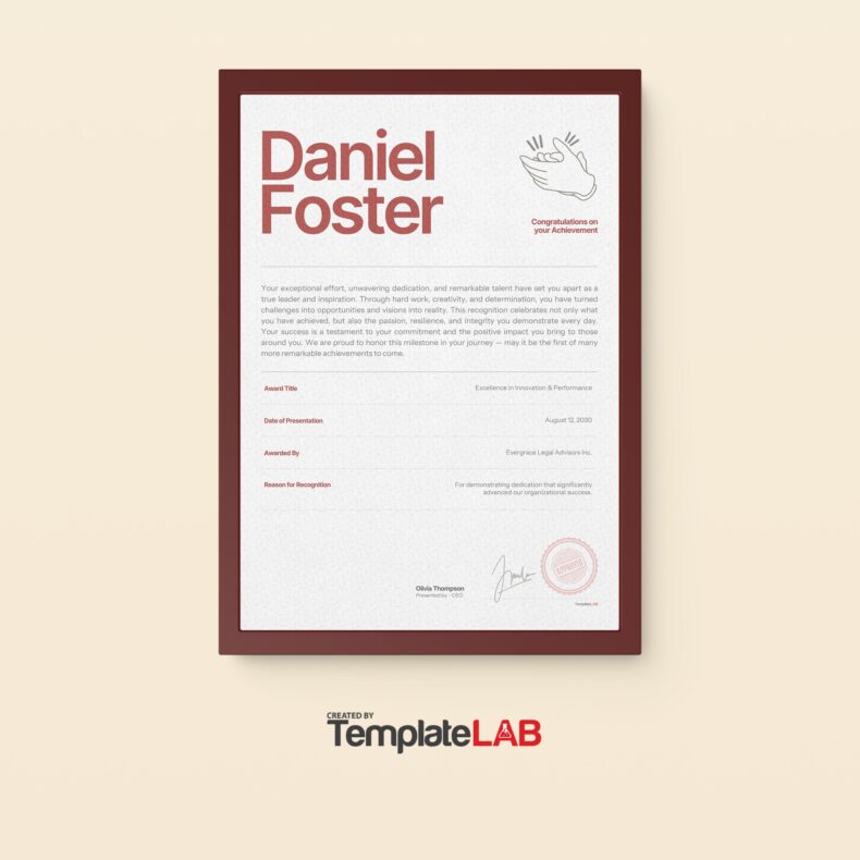 18 Free Congratulations Certificate Templates [Word, PDF] ᐅ TemplateLab