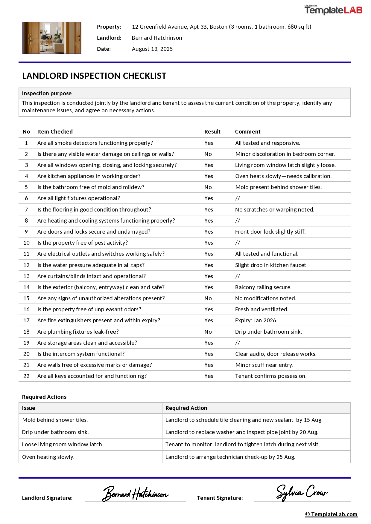 30+ Printable Home Inspection Checklists (Word, PDF, Excel)