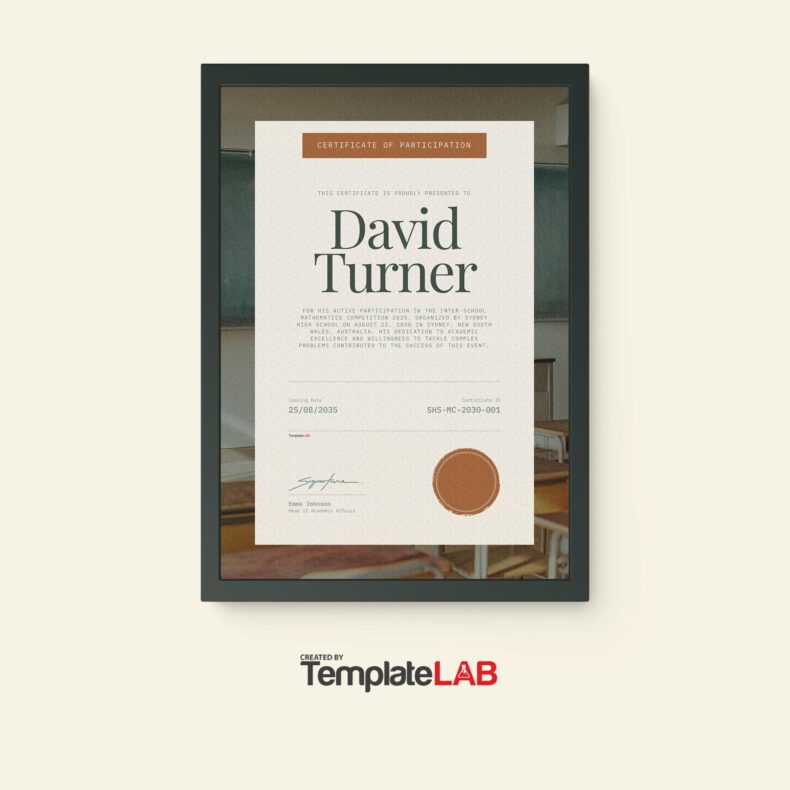 18 Free Certificate of Participation Templates (PDF, Word, PPTX)