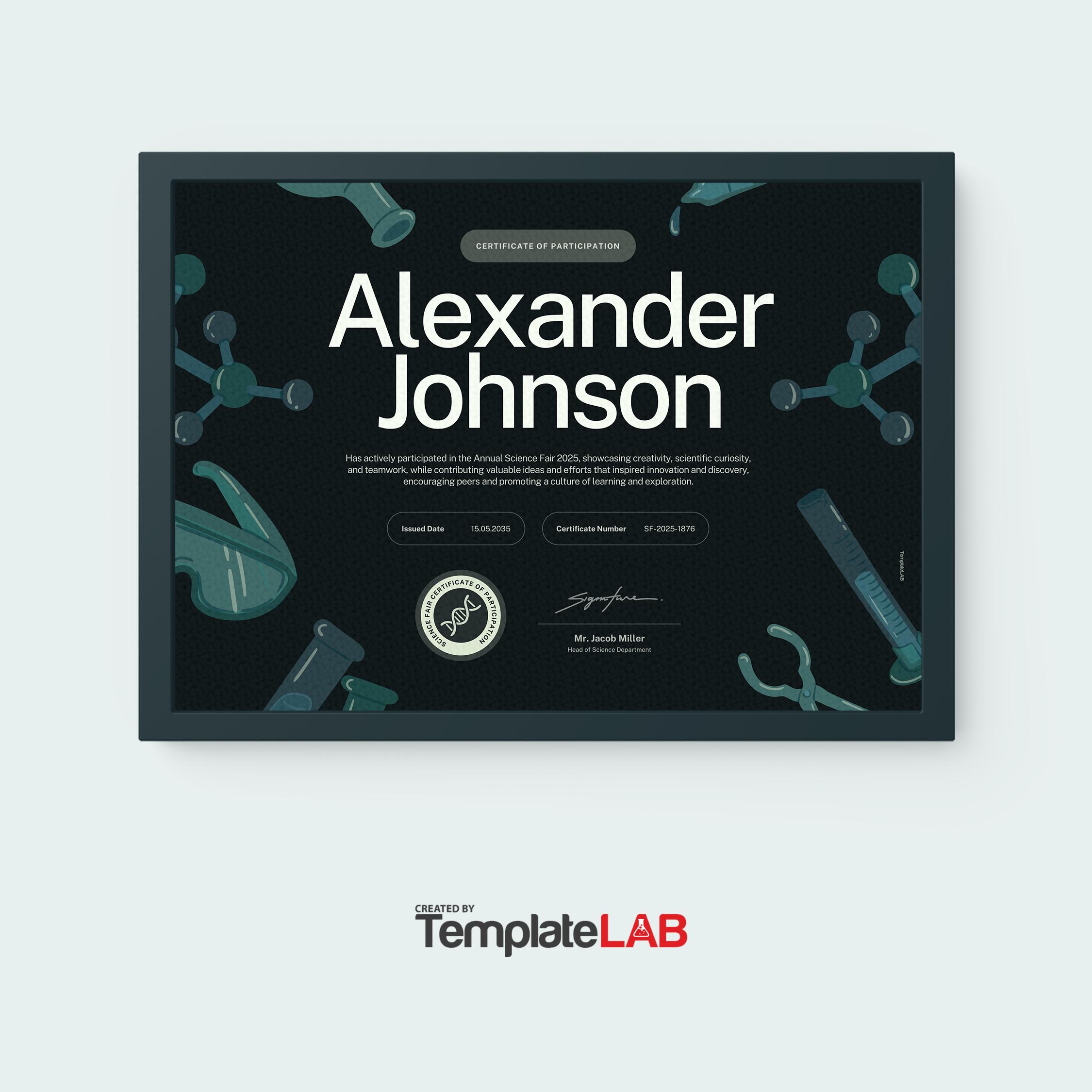 18 Free Certificate of Participation Templates (PDF, Word, PPTX)